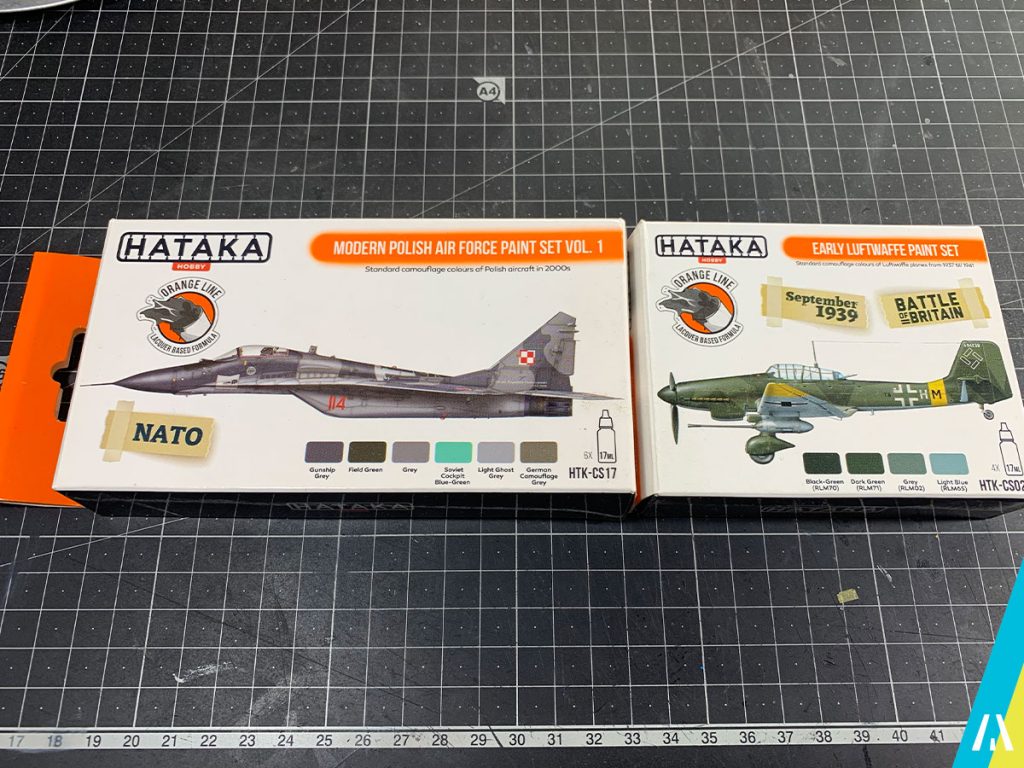 Review Pinturas Hataka Orange Line • Aviones a Escala